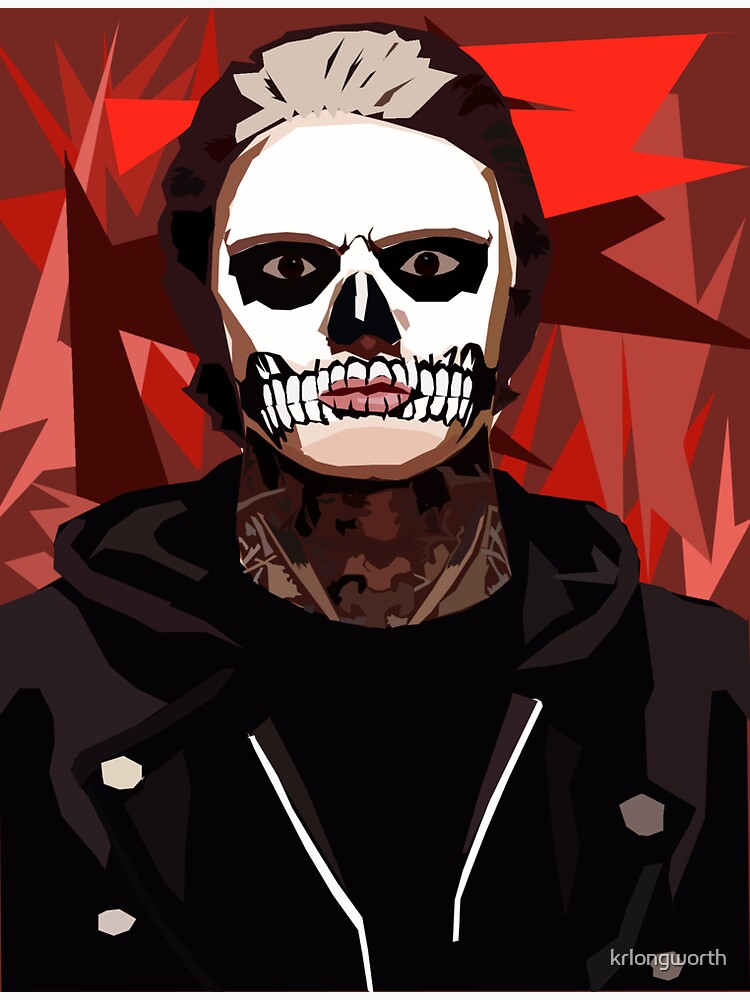 Evan Peters Tate Skull