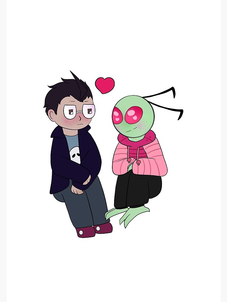 "Invader Zim ZaDR" Spiral Notebook by Tords-Mullet | Redbubble