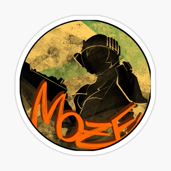"Borderlands Moze Silhouette" Sticker by HanDynasty | Redbubble