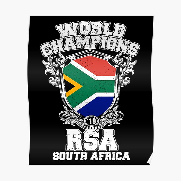 South Africa Rugby Posters | Redbubble