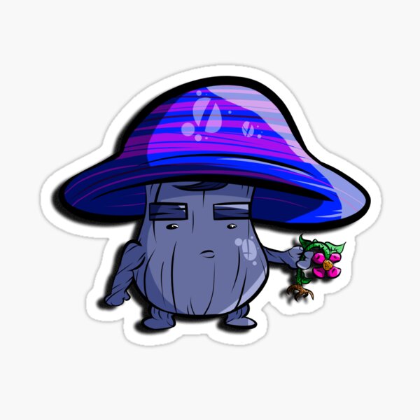 "Mushroom Fella" Sticker for Sale by bunchascribbles | Redbubble