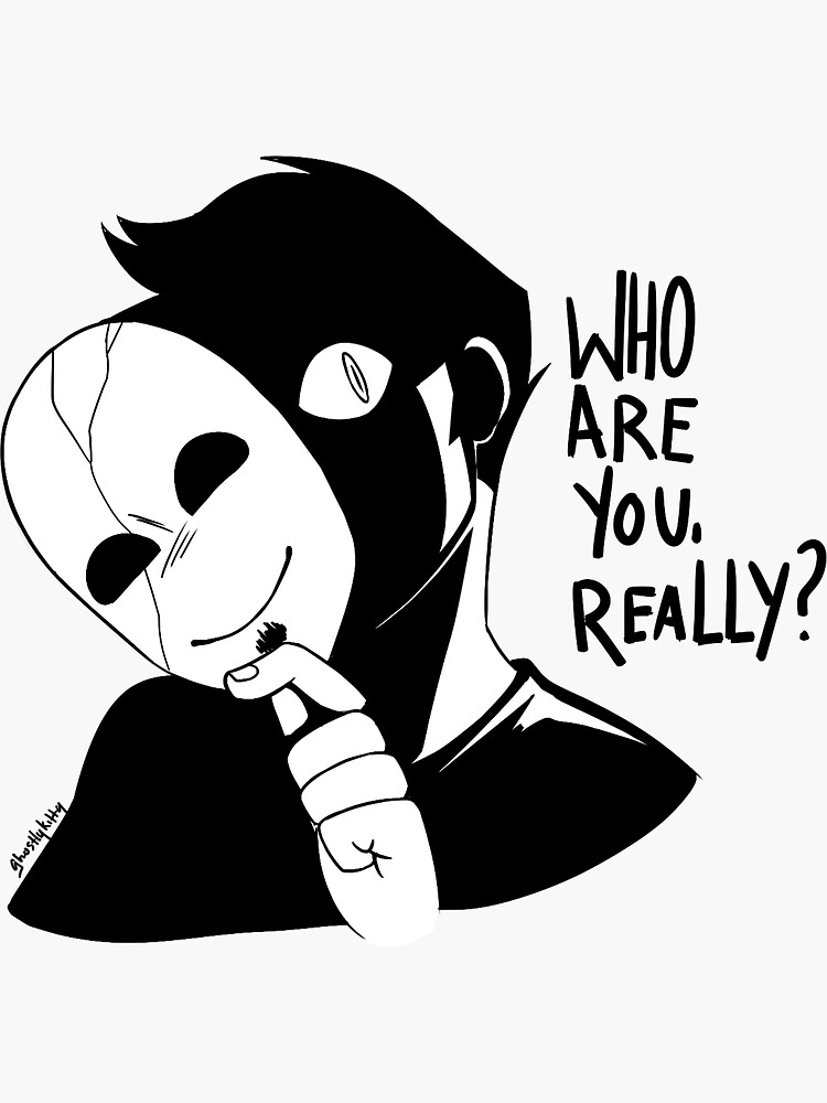 "DAN VS Dan* Imposter Sticker" Sticker for Sale by cameron-kitty ...