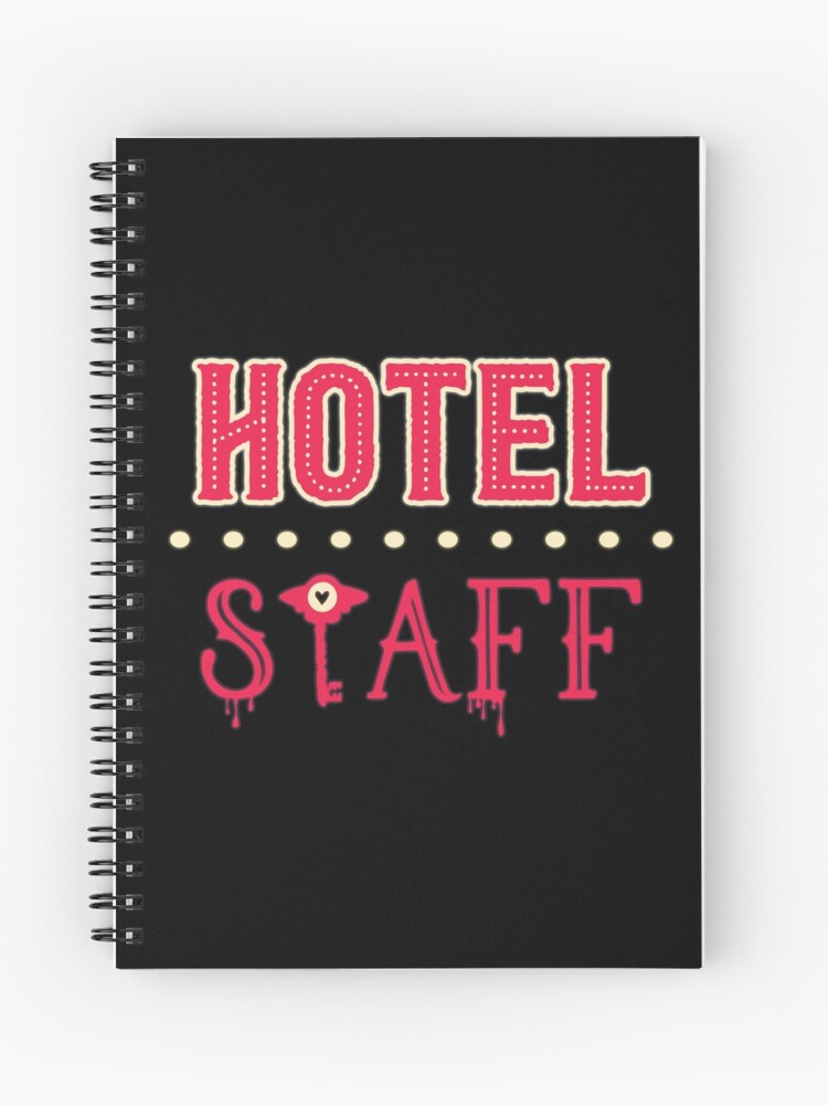 "Hazbin Hotel Staff" Spiral Notebook for Sale by AllisonDawn15 | Redbubble
