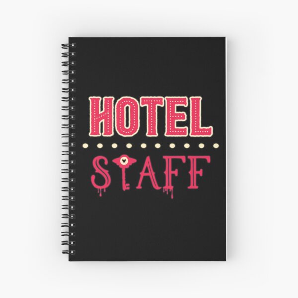 "Hazbin Hotel Staff" Spiral Notebook for Sale by AllisonDawn15 | Redbubble