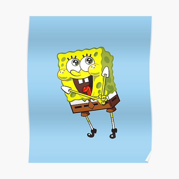 "spongebob squarepants" Poster by Ixorastyle | Redbubble
