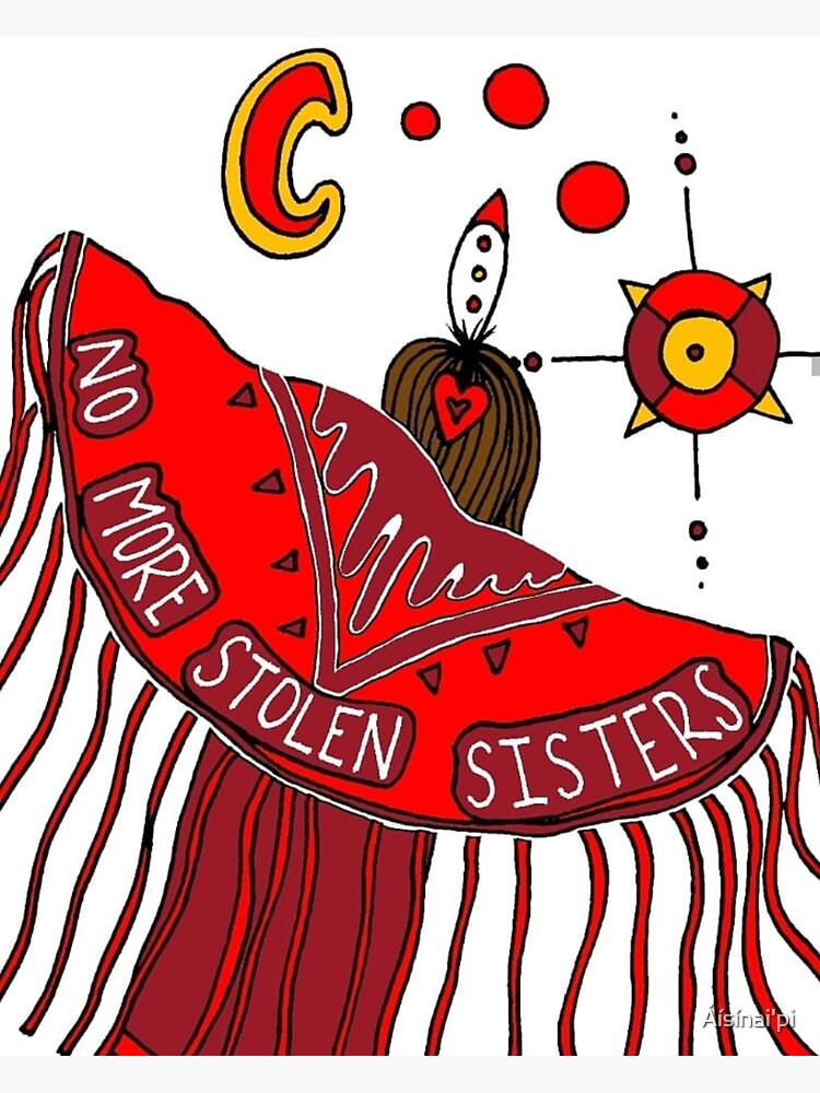 "MMIWG " Sticker for Sale by candacejune | Redbubble