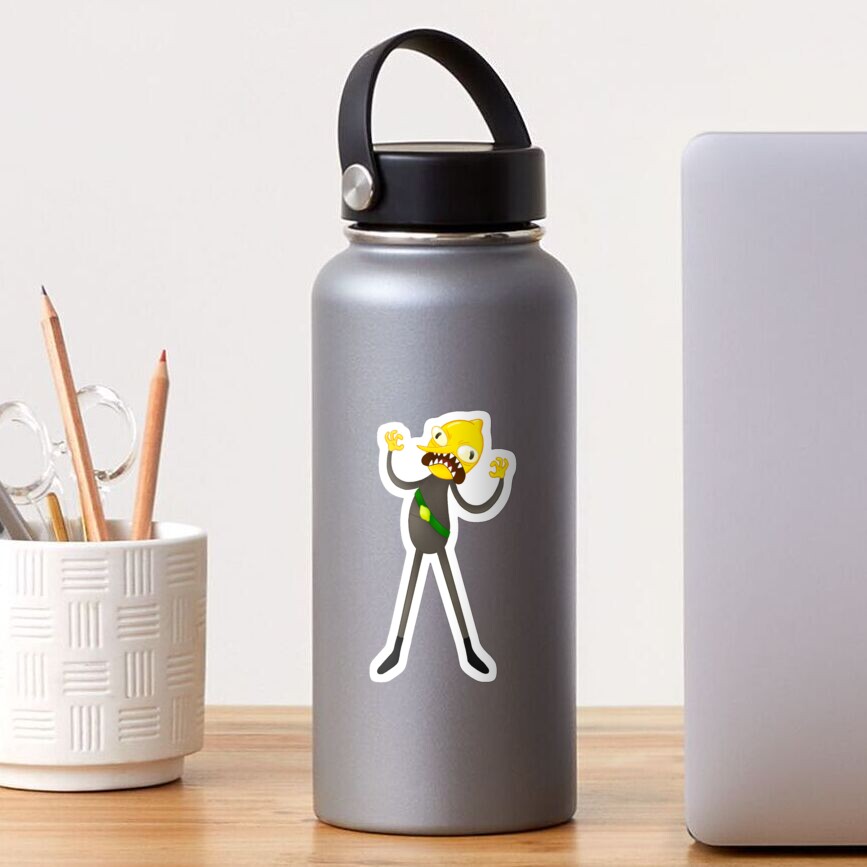"Angry Lemongrab" Sticker by Drawingvild | Redbubble
