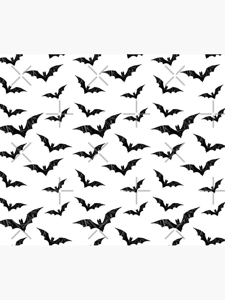 "Bats Pattern" Throw Blanket by Luna-May | Redbubble