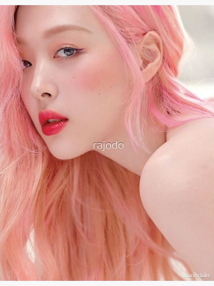 "SULLI Rest In Peace" Poster for Sale by rajodo | Redbubble