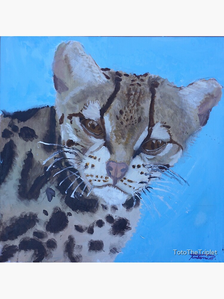 Ocelot Premium Matte Vertical Poster