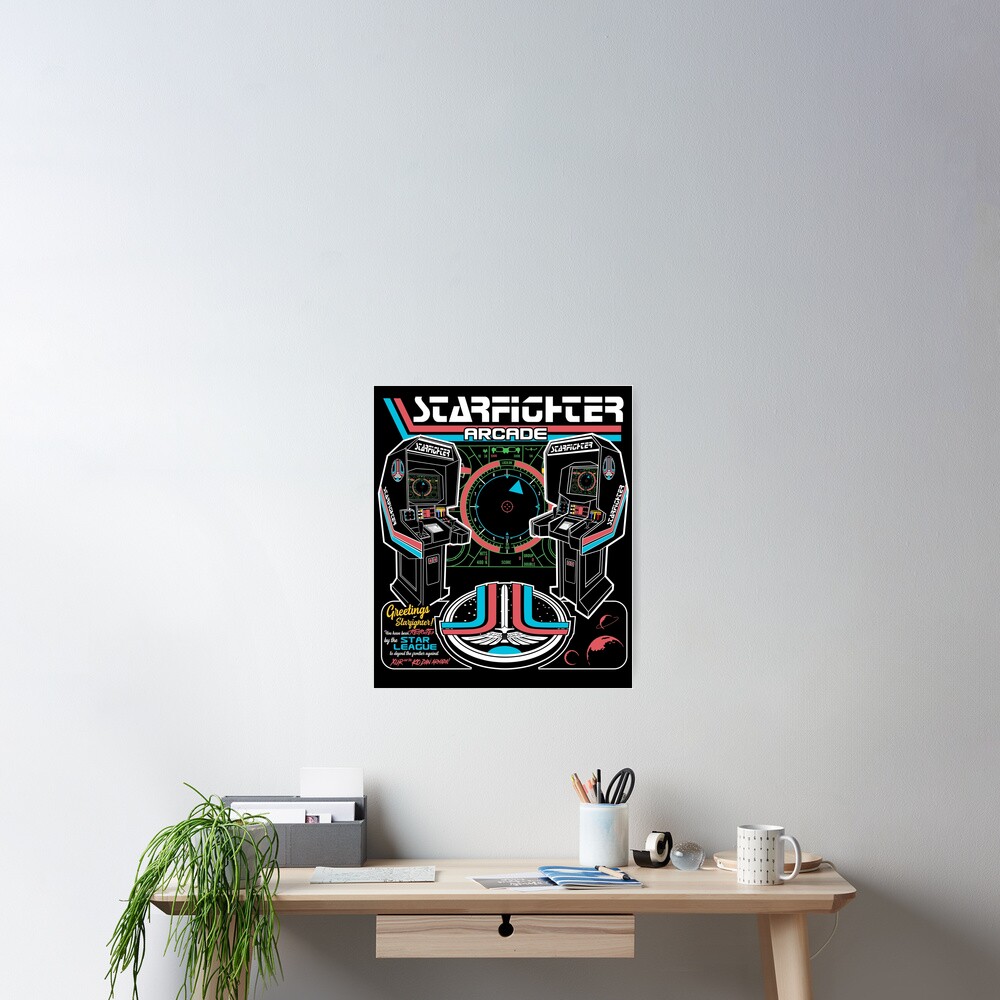 "The Last Starfighter Arcade" Poster for Sale by myronmhouse | Redbubble