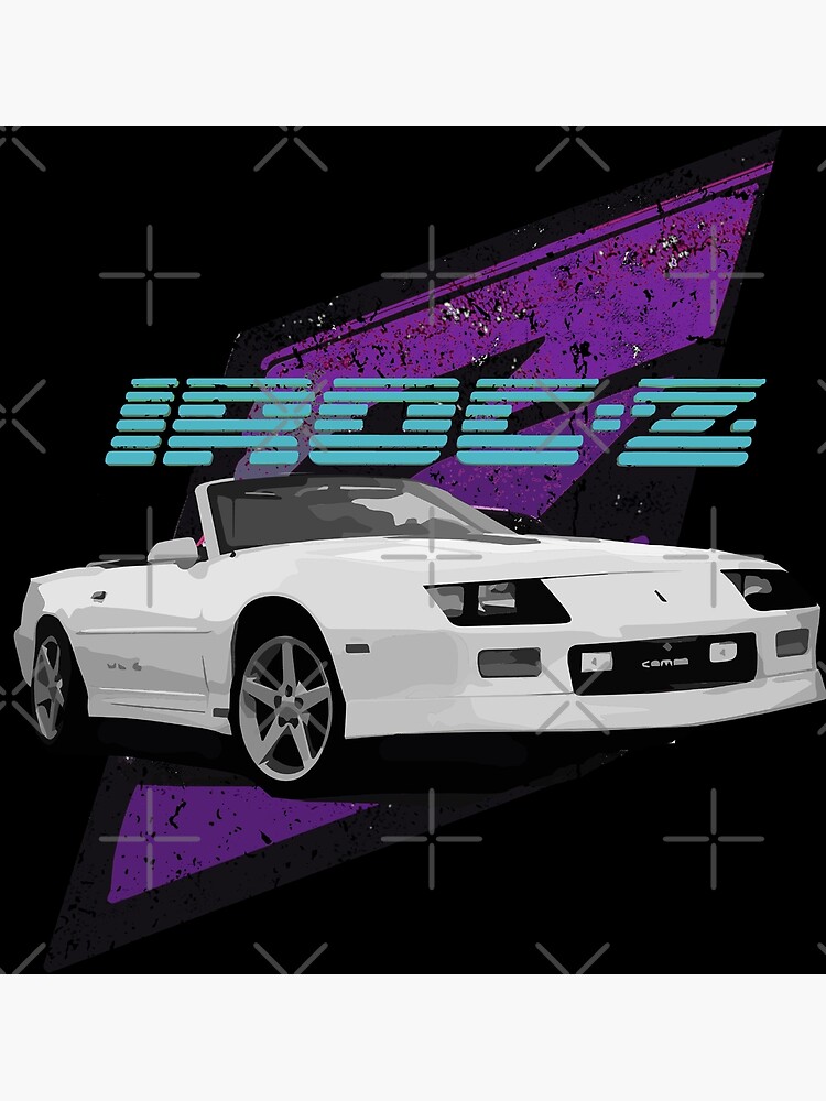 "Retro 1980's Chevy IROC-Z Camaro Z28 " Poster for Sale by FromThe8Tees ...