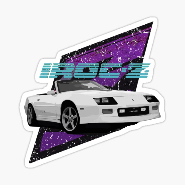 "Retro 1980's Chevy IROC-Z Camaro Z28 " Sticker for Sale by ...