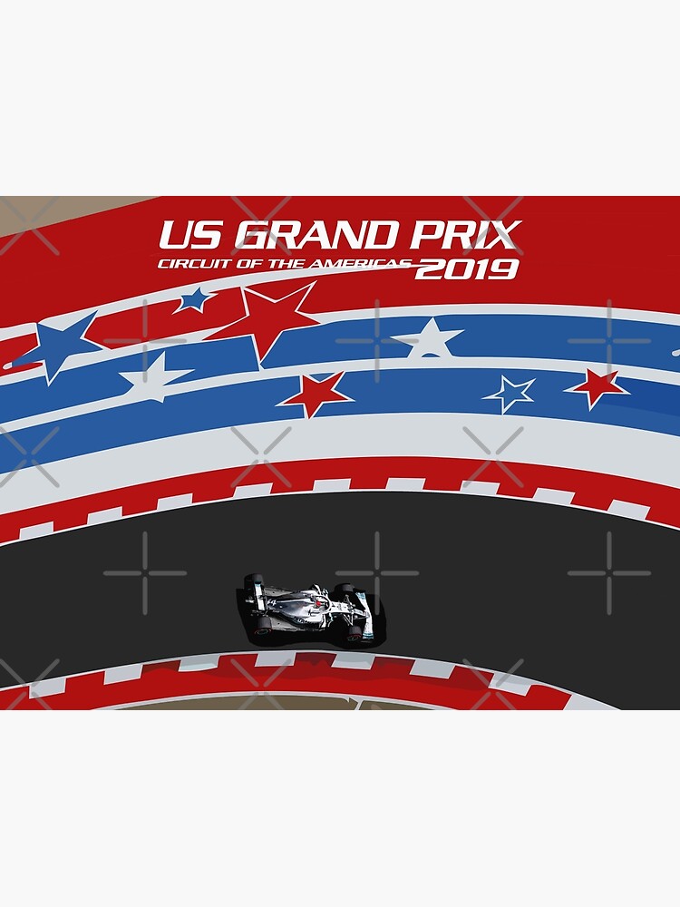 "United States Grand Prix 2019 - Circuit of the Americas" Poster for ...
