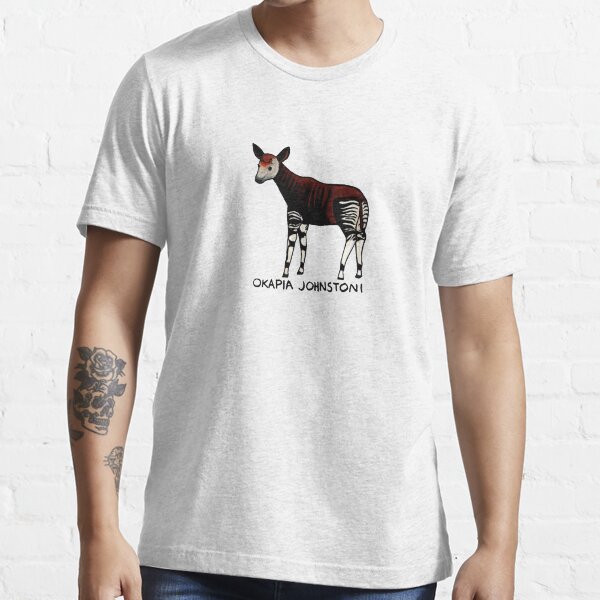 "Okapi (Okapia johnstoni)" T-shirt for Sale by alogism | Redbubble ...