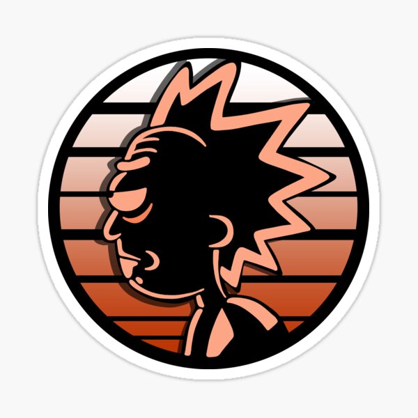 "Rick Sanchez" Sticker for Sale by ValentinaHramov | Redbubble