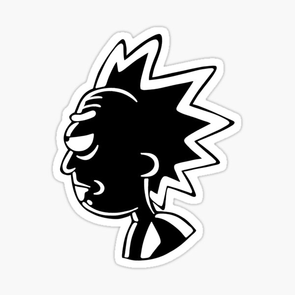 "Rick Sanchez" Sticker for Sale by ValentinaHramov | Redbubble