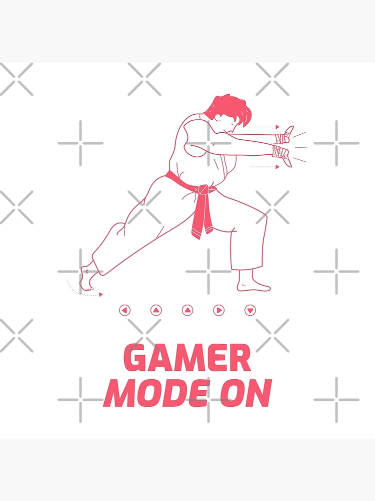"GAMER MODE ON GAMES GAMING DESIGN" Poster for Sale by ER-DESIGNS ...