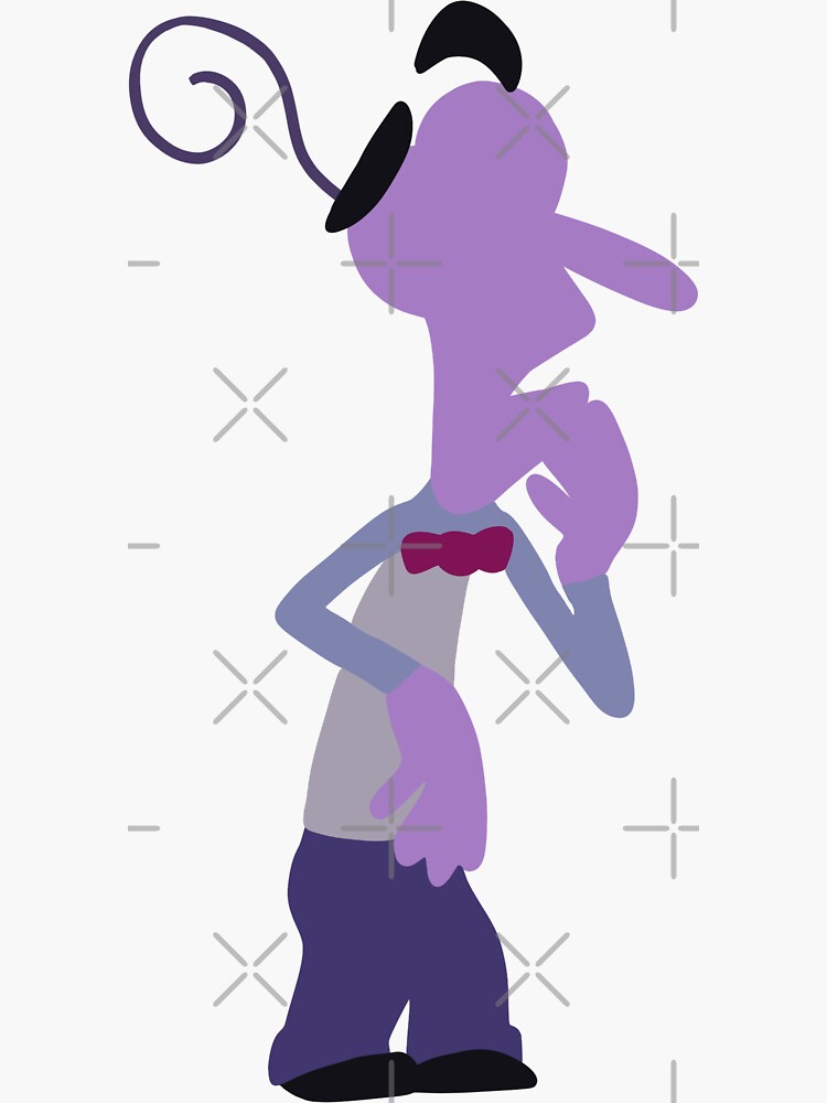 "Inside out fear" Sticker for Sale by alessandrakan | Redbubble