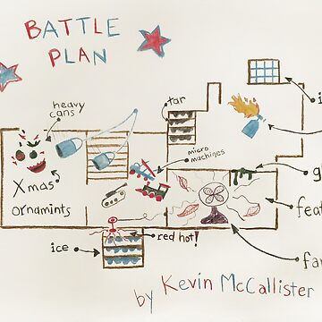 "Kevin's Battle Plan" Poster for Sale by DAN13L | Redbubble