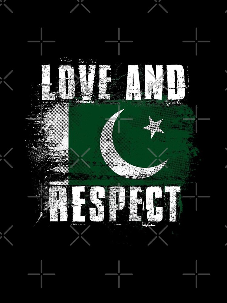 "Love and Respect Pakistan Flag Pakistani Pride T Shirt" iPhone Case ...