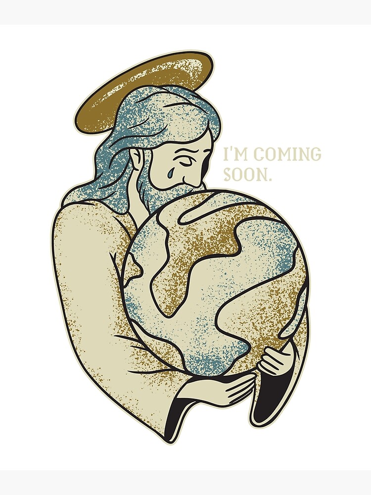 "Jesus hugs the world" Poster for Sale by Traviant | Redbubble