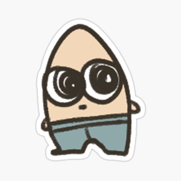 Pegatina «Jean Emote» de jebbiart | Redbubble