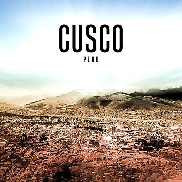 "Cusco - Peru" Sticker for Sale by HomeLivingCo | Redbubble