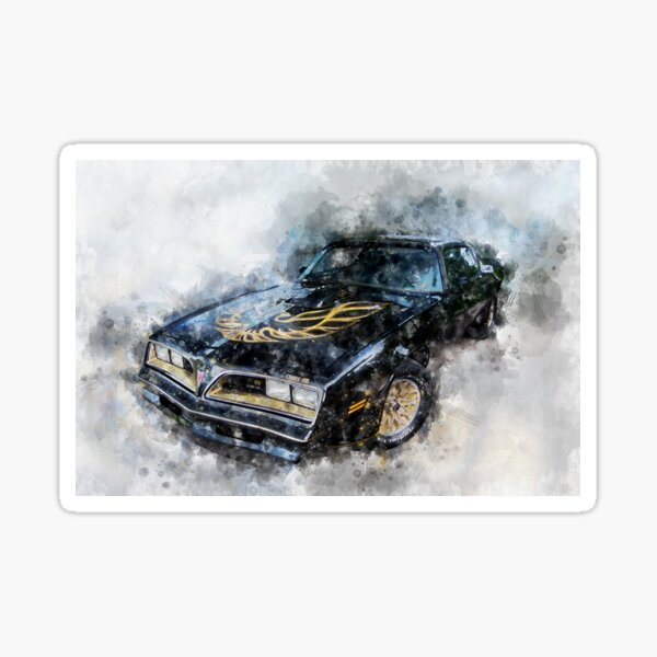 "1977 Pontiac Firebird Trans Am" Sticker for Sale by theodordecker ...