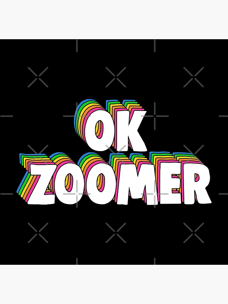"OK Zoomer Meme" Canvas Print for Sale by Barnyardy | Redbubble
