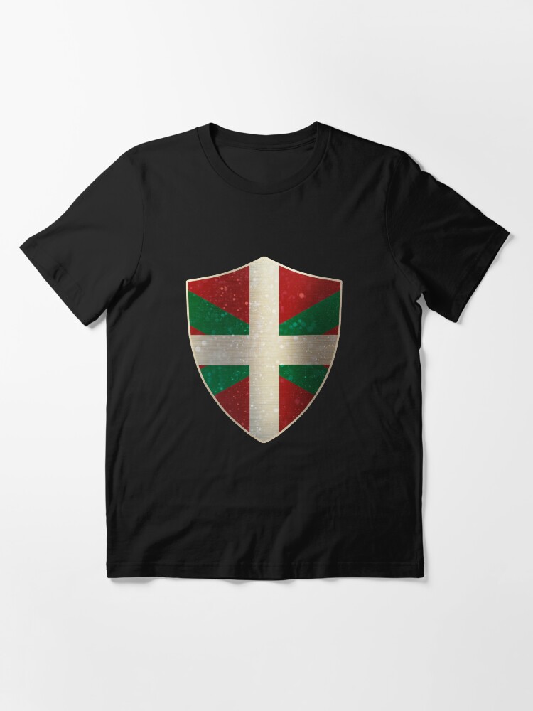 "Basque Flag Shield" T-shirt by ockshirts | Redbubble