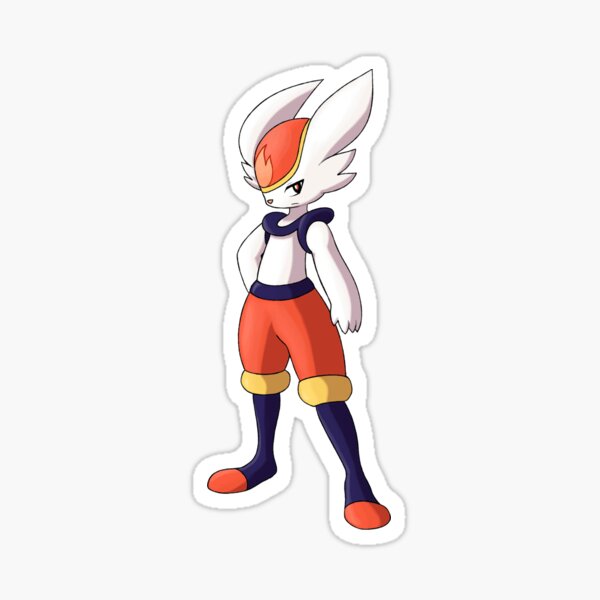 "Cinderace" Sticker by WeirdAndBizarre | Redbubble