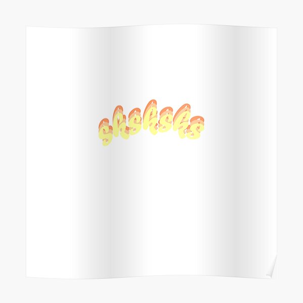 "Sksksks" Poster by elianauria | Redbubble