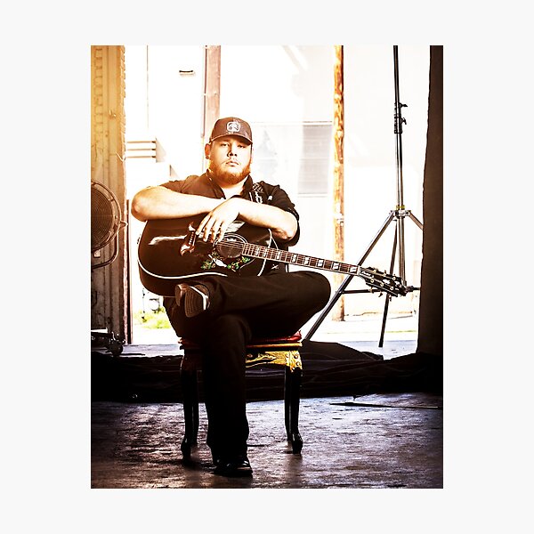 Music Country Luke Albert Combs Vocals Acoustic Guitar Country Music ...