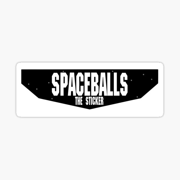 "Spaceballs" Sticker by The-Creeps | Redbubble