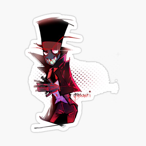 "Black Hat" Sticker for Sale by grey anti | Redbubble
