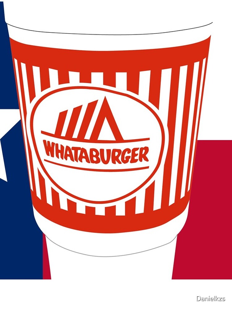 "Whataburger Texas Sticker" iPhone Case for Sale by Danielkzs | Redbubble