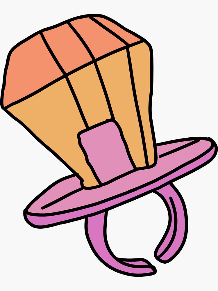 "Ring pop" Sticker for Sale by chaanel | Redbubble