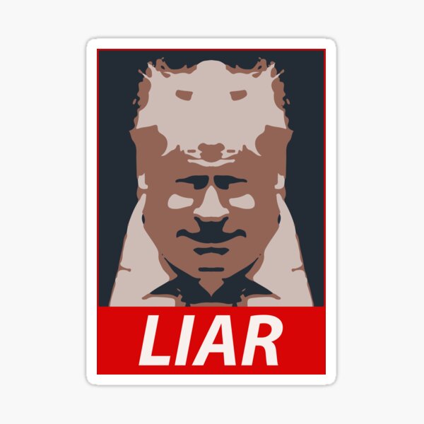 "Boris - Liar" Sticker by RedBubbleBaron | Redbubble