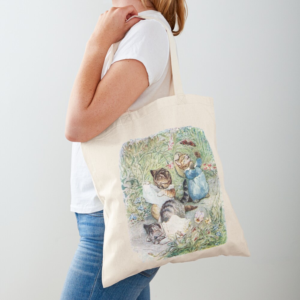 "Tom. Moppet and Mittens Kitten - Beatrix Potter" Tote Bag for Sale by ...