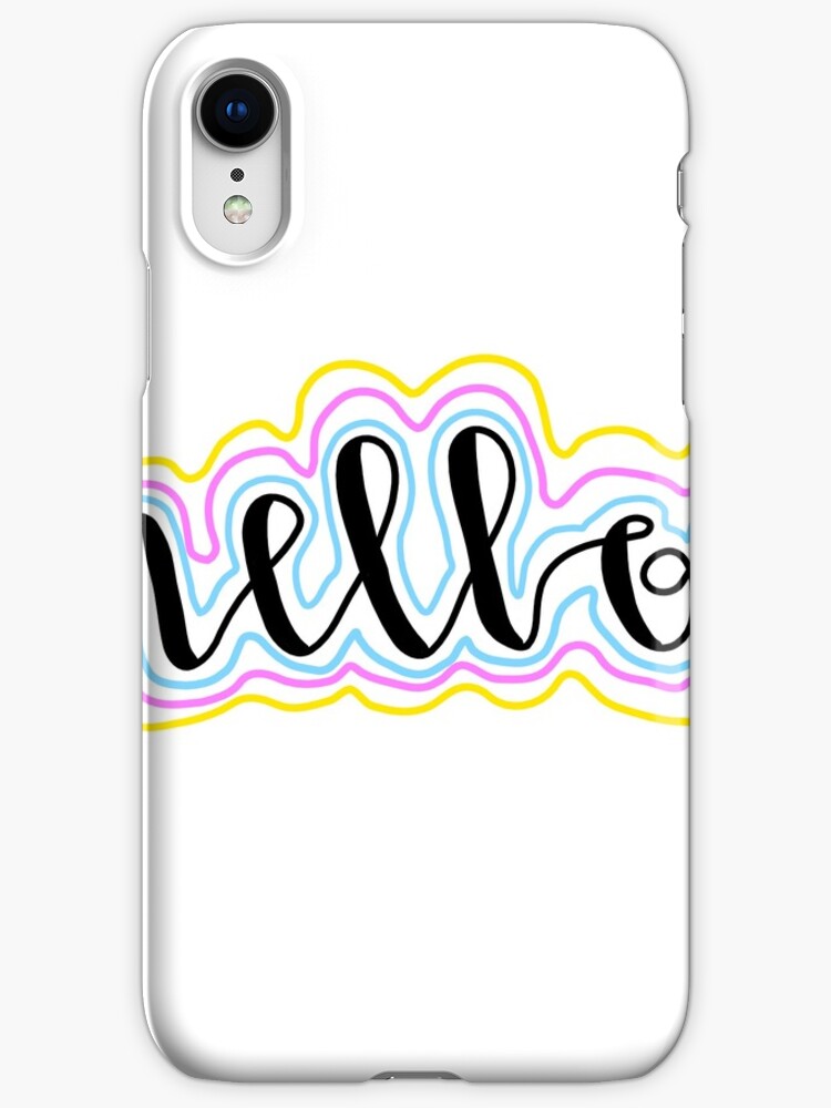 hello-in-cursive-iphone-case-cover-by-caroniel222-redbubble