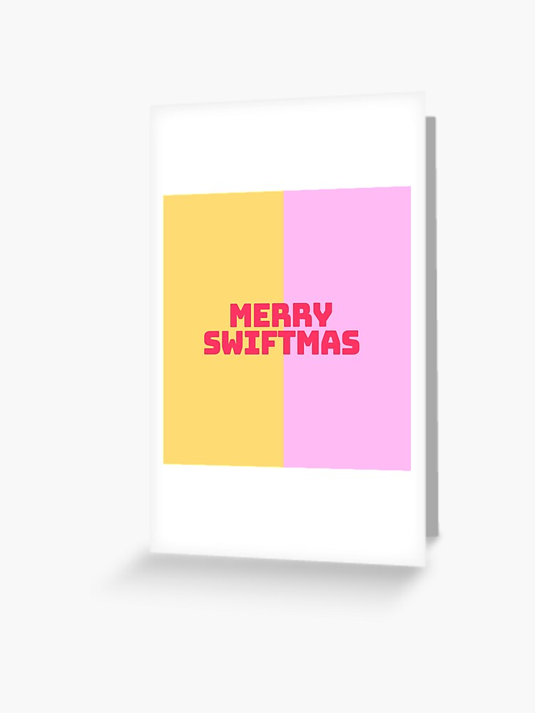 "Merry Swiftmas - Taylor Swift Christmas Card Gift" Greeting Card for ...