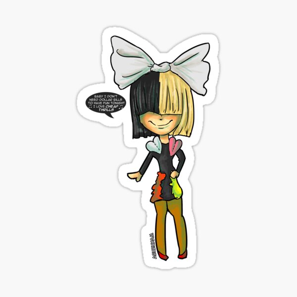 Sia Stickers | Redbubble