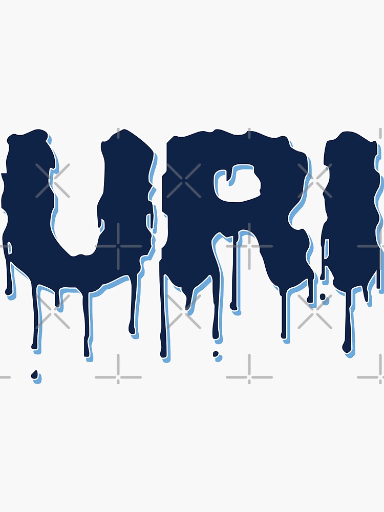 "URI Drip" Sticker by allipollina | Redbubble