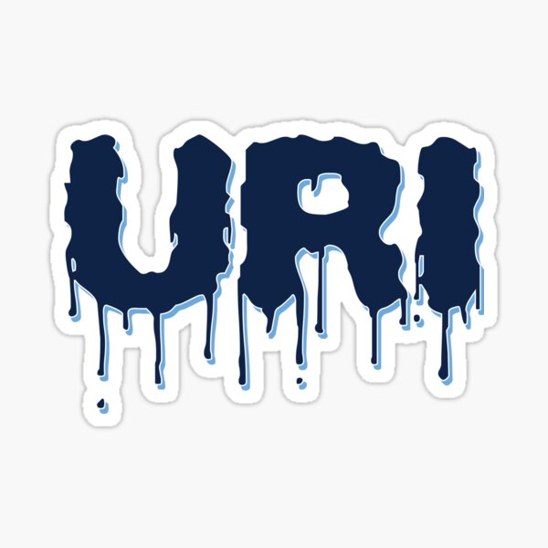 "URI Drip" Sticker by allipollina | Redbubble
