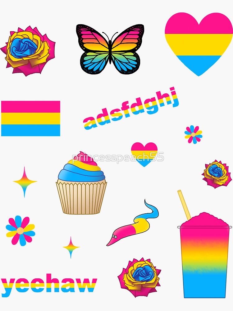 "Pan Stickers" Sticker for Sale by princesspeach55 | Redbubble