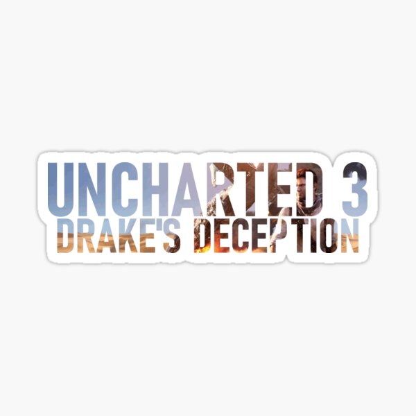 "Uncharted 3 - Drake's Deception" Sticker by SilvaDesigns | Redbubble