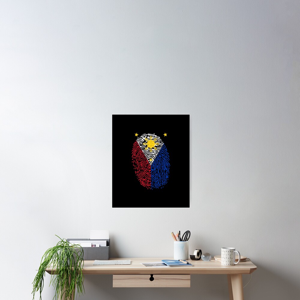 "Filipino Fingerprint" Poster for Sale by ockshirts | Redbubble