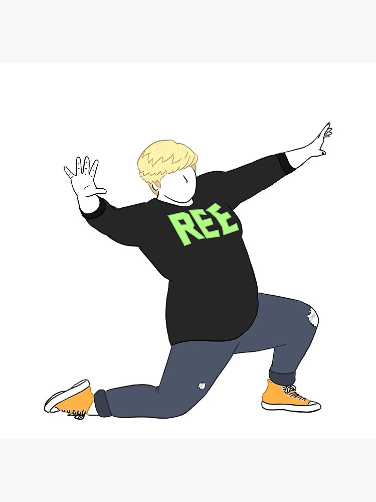 "REE" Poster for Sale by Monkeydoodle5 | Redbubble