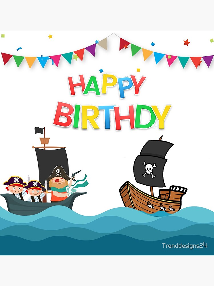 "Pirate Ships Birthday Party - Happy Birthday Party with pirates ships ...